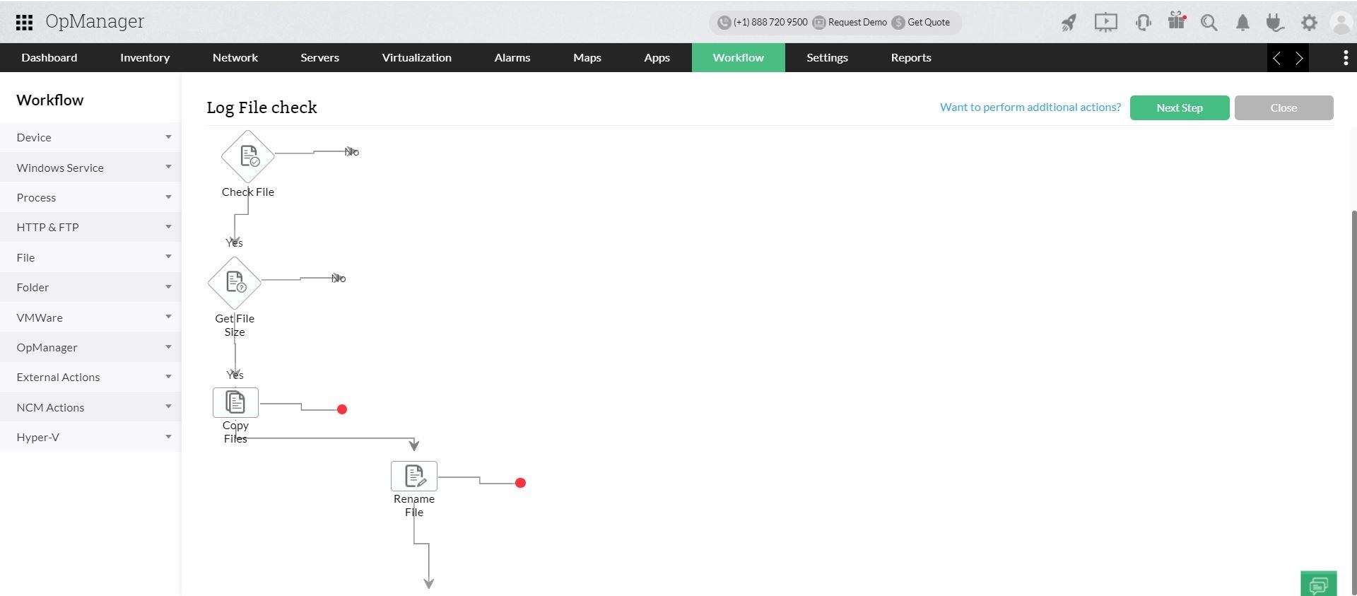 Automate Your It Routine With Opmanagers Workflow Feature Manageengine Blog