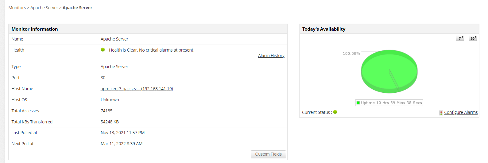 Benefits Of Apache Web Server Monitoring Tools Manageengine Blog