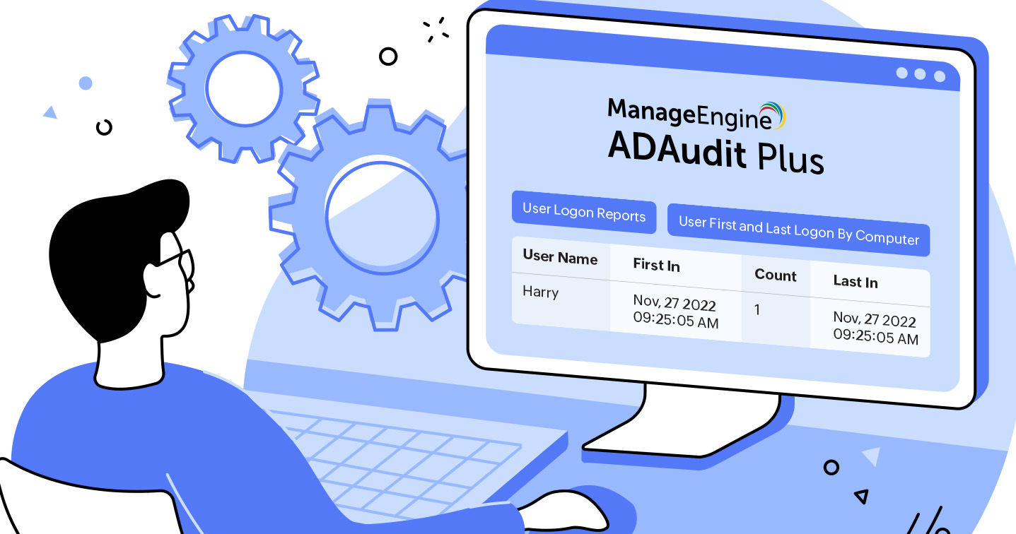 Adaudit Plus User Logon Reports Part 3 Audit Your Users Logons Manageengine Blog