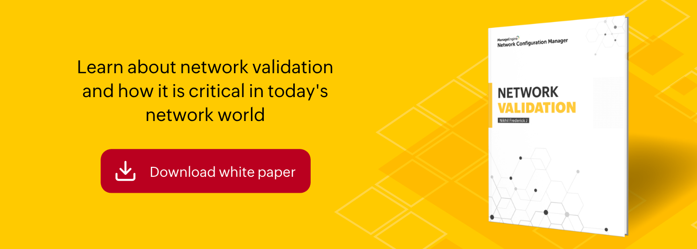 [white Paper] Importance Of Network Validation In Todays Complex