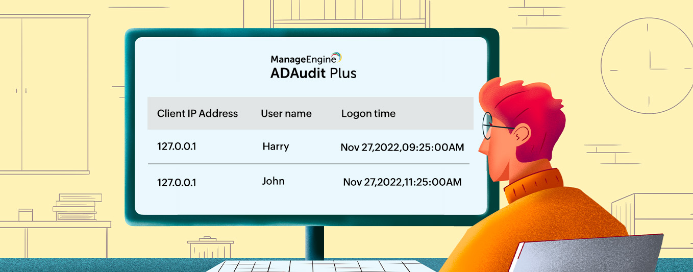 Adaudit Plus User Logon Reports Part 5 Detect Users Last Logon Times On Workstations
